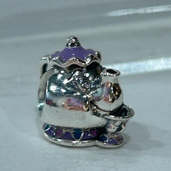 Pandora | Jewelry | Retired Mrs Potts And Chip Charm | Poshmark